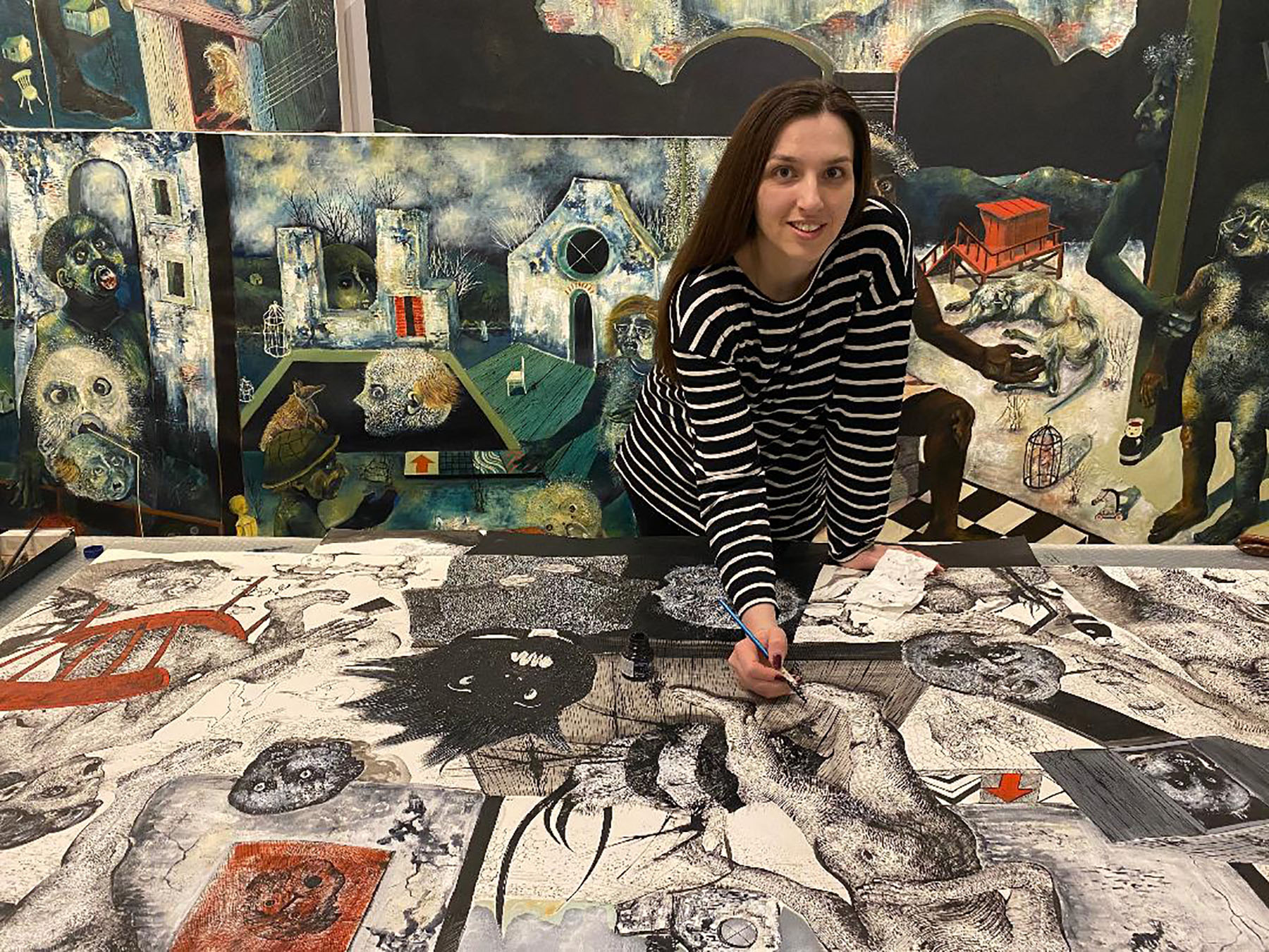 Izložba Kristine Pirković u Galeriji RIMA - www.kragujevcanka.rs